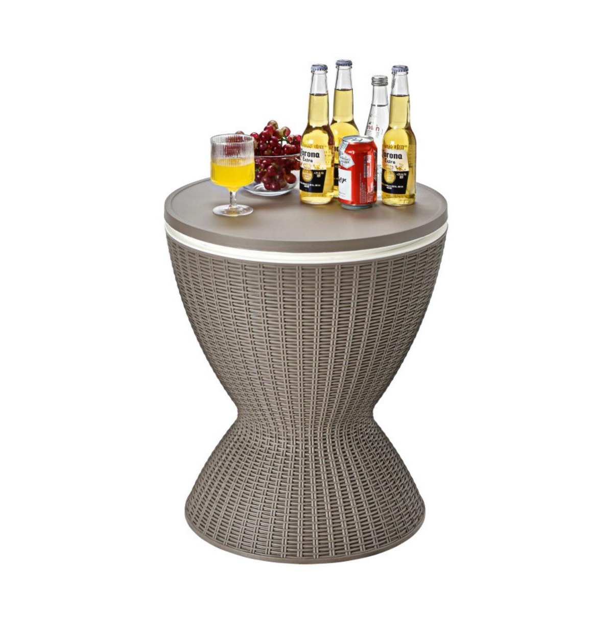 Click here for Boyel Living 3 in 1 8 Gallon Patio Rattan Cooler B... prices