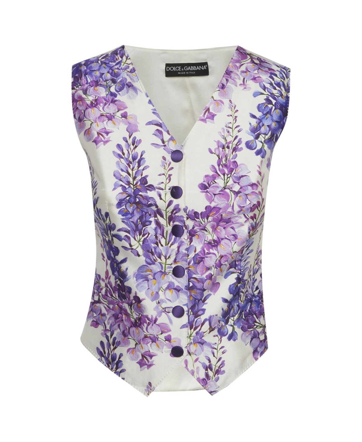 Click here for Pre-Owned Dolce & Gabbana Womens Wisteria Print Si... prices
