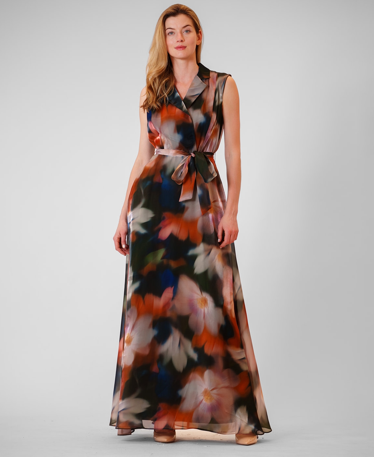 Click here for julia jordan Womens Sleeveless Collared Maxi Dress... prices