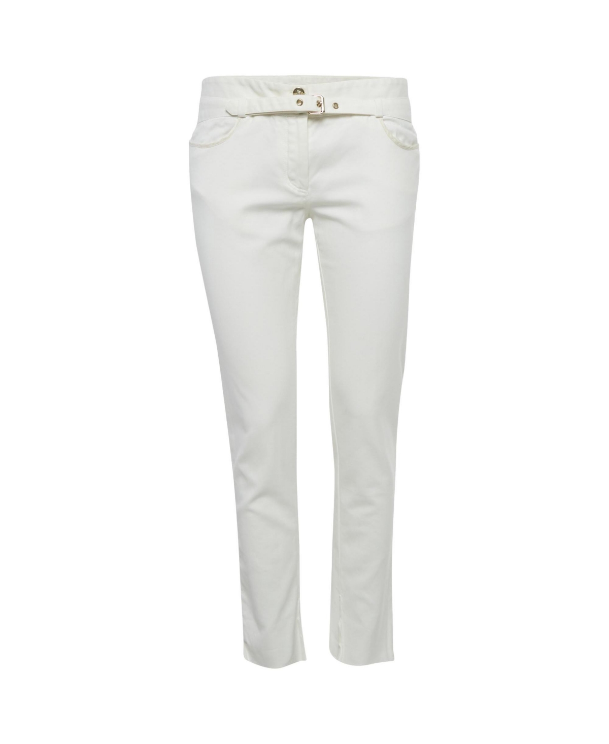 Click here for Pre-Owned Roberto Cavalli Womens Cotton Skinny Tro... prices