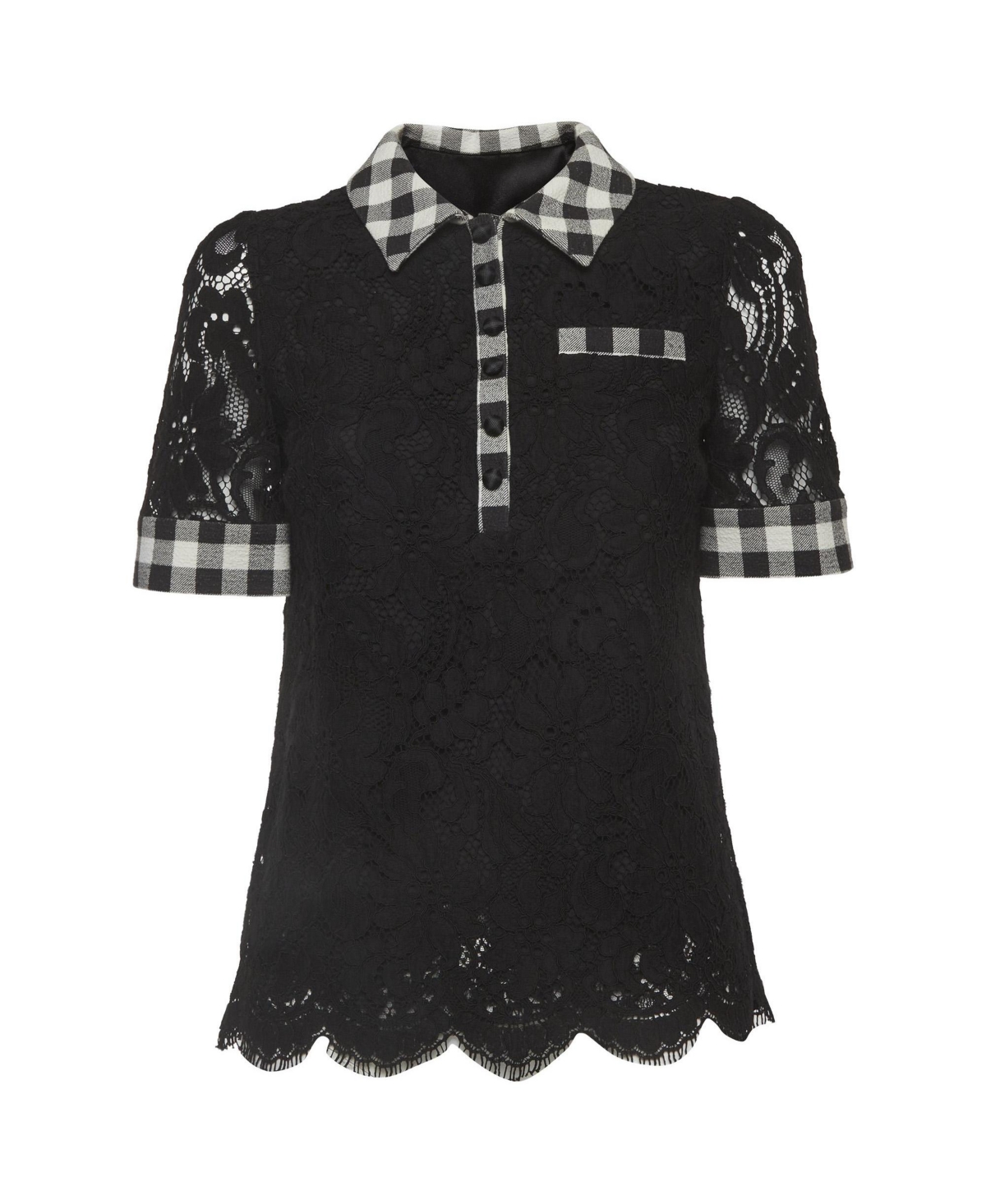 Click here for Pre-Owned Dolce & Gabbana Womens Lace T-Shirt prices