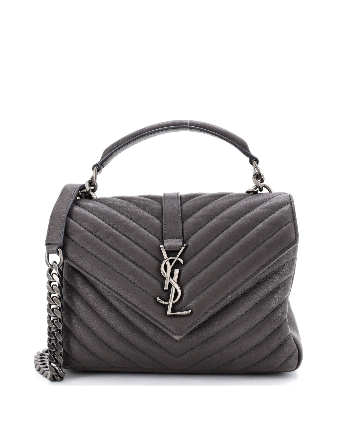 Click here for Pre-Owned Saint Laurent Medium Classic Monogram Co... prices