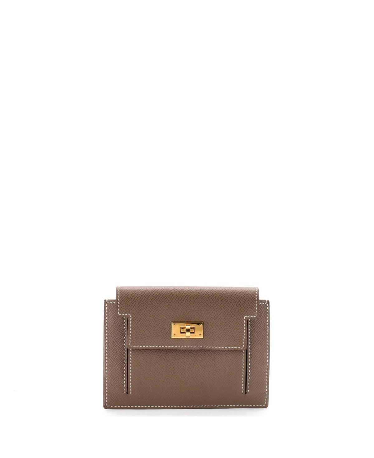 Click here for Pre-Owned Hermes Kelly Pocket Compact Wallet Epsom... prices