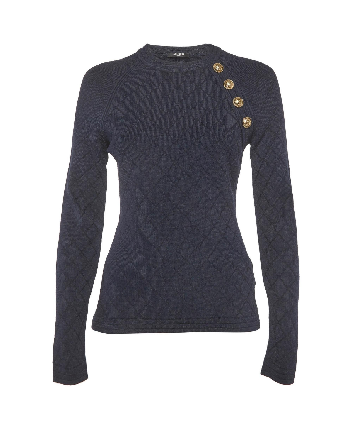Click here for Pre-Owned Balmain Womens Stretch Knit Sweatshirt prices