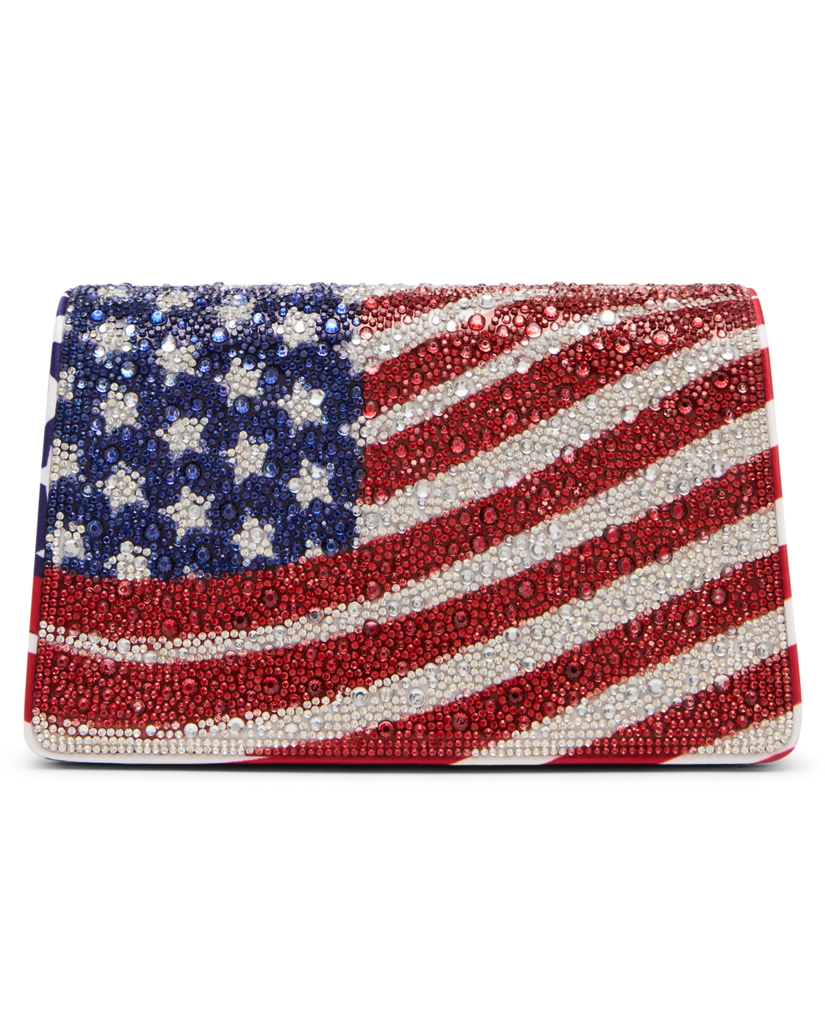 Click here for Betsey Johnson American Flag Glitter Small Crossbo... prices