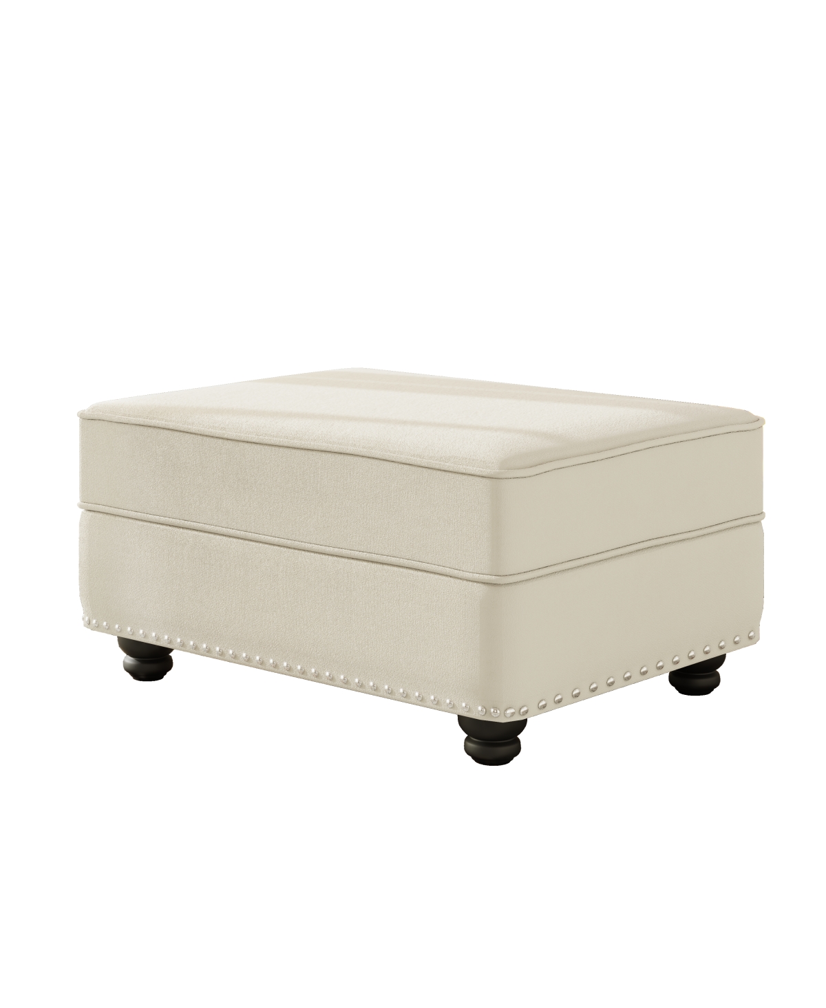 Click here for Streamdale Furniture Velvet Ottoman for Sofas - Be... prices