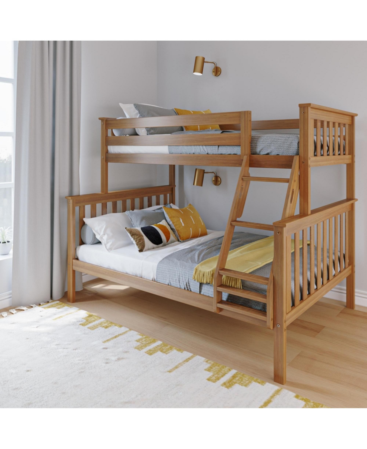 Click here for Max & Lily Bunk Bed Twin over Full Size  Solid Woo... prices