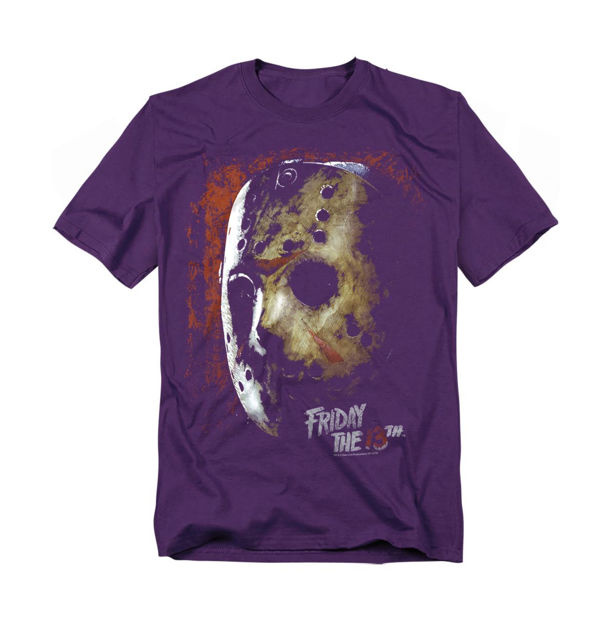 Click here for Friday The 13th Mens Mask Of Death T-Shirt - Purpl... prices