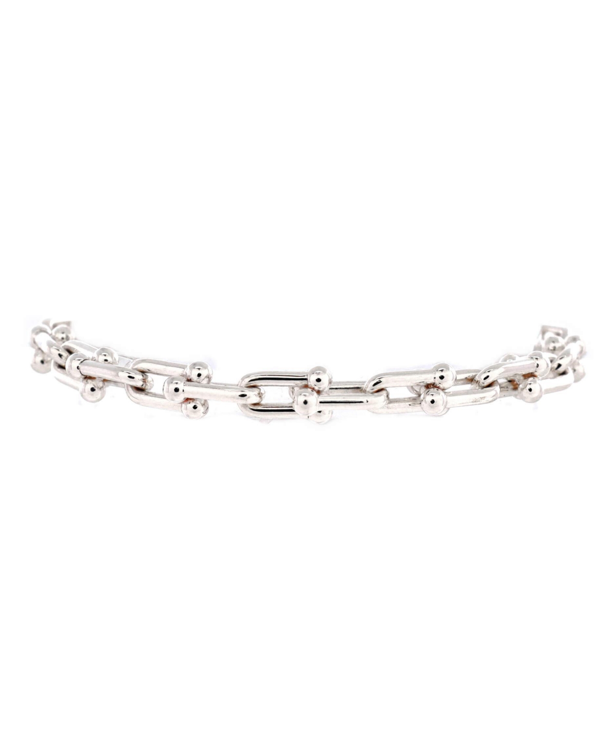 Click here for Pre-Owned Tiffany & Co HardWear Link Bracelet - St... prices