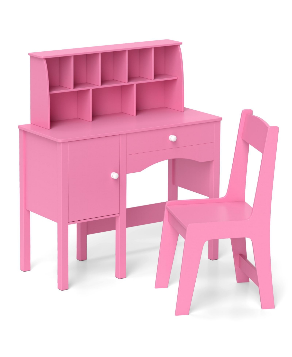 Click here for Slickblue Kids Writing Desk and Chair Set with Sto... prices
