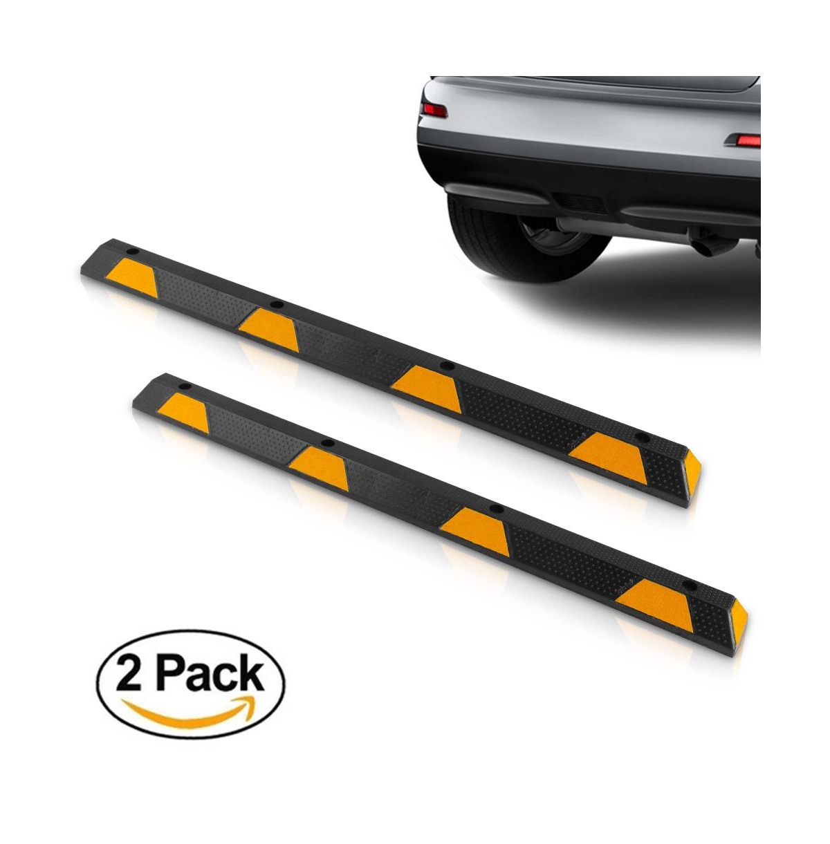 Click here for Pyle Vehicle & Car Tire Stops  Heavy-Duty Rubber B... prices