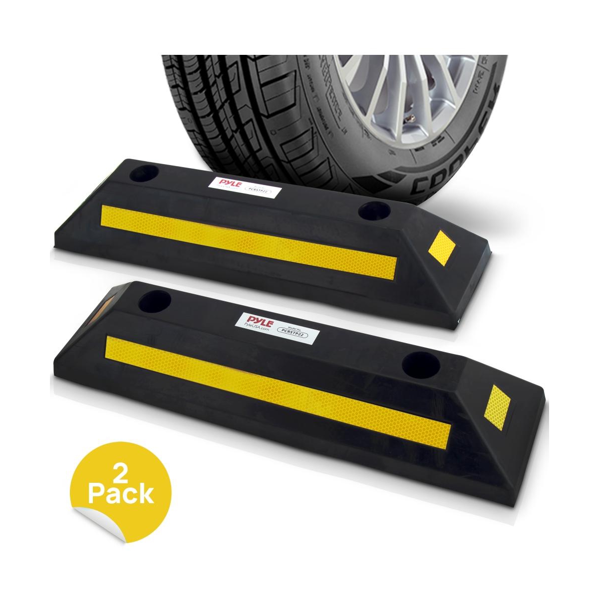 Click here for Pyle Pair of Heavy-Duty Parking Curb Tire Stops fo... prices