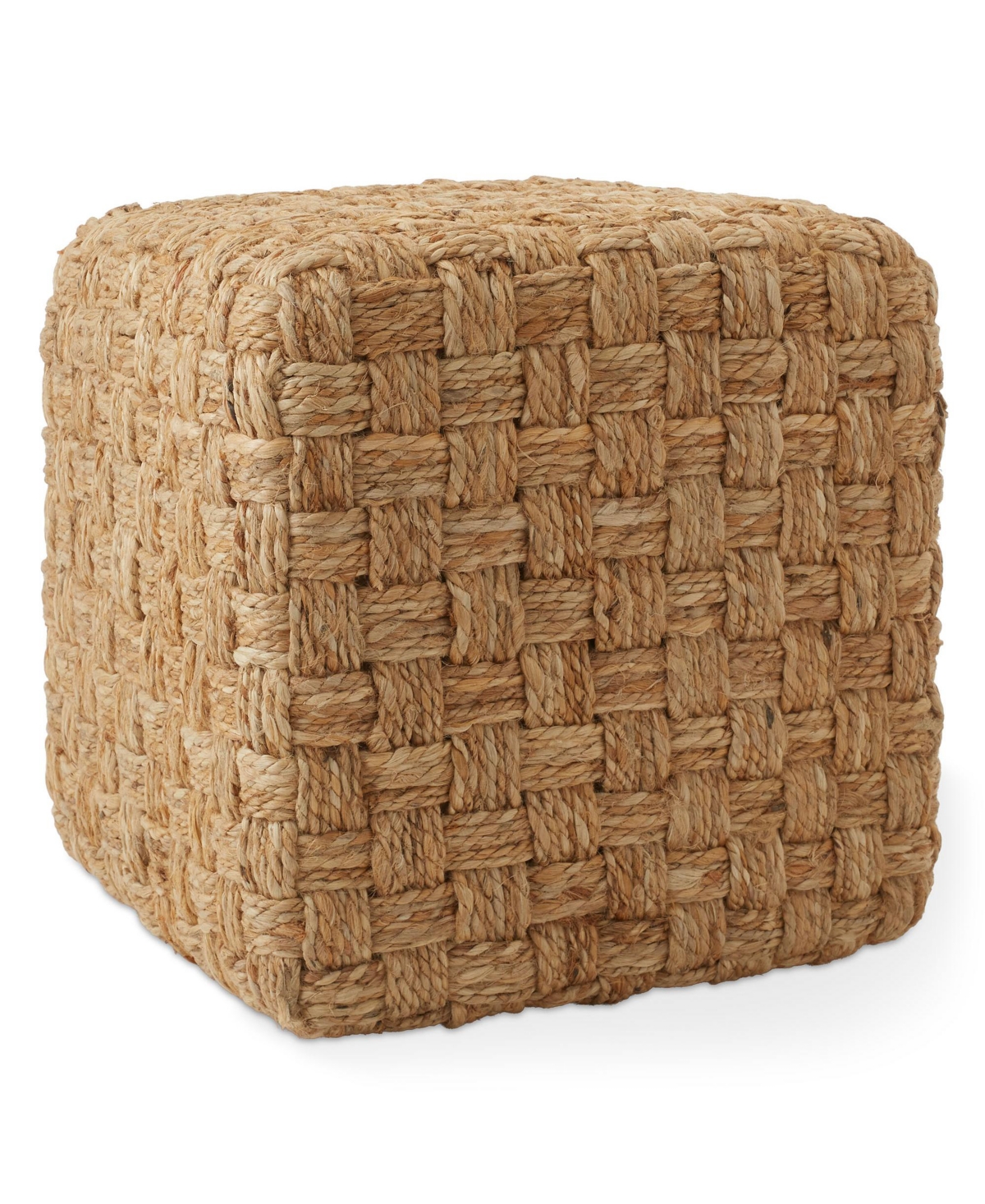 Click here for Casafield Seagrass Cube Ottoman  Square Handwoven... prices