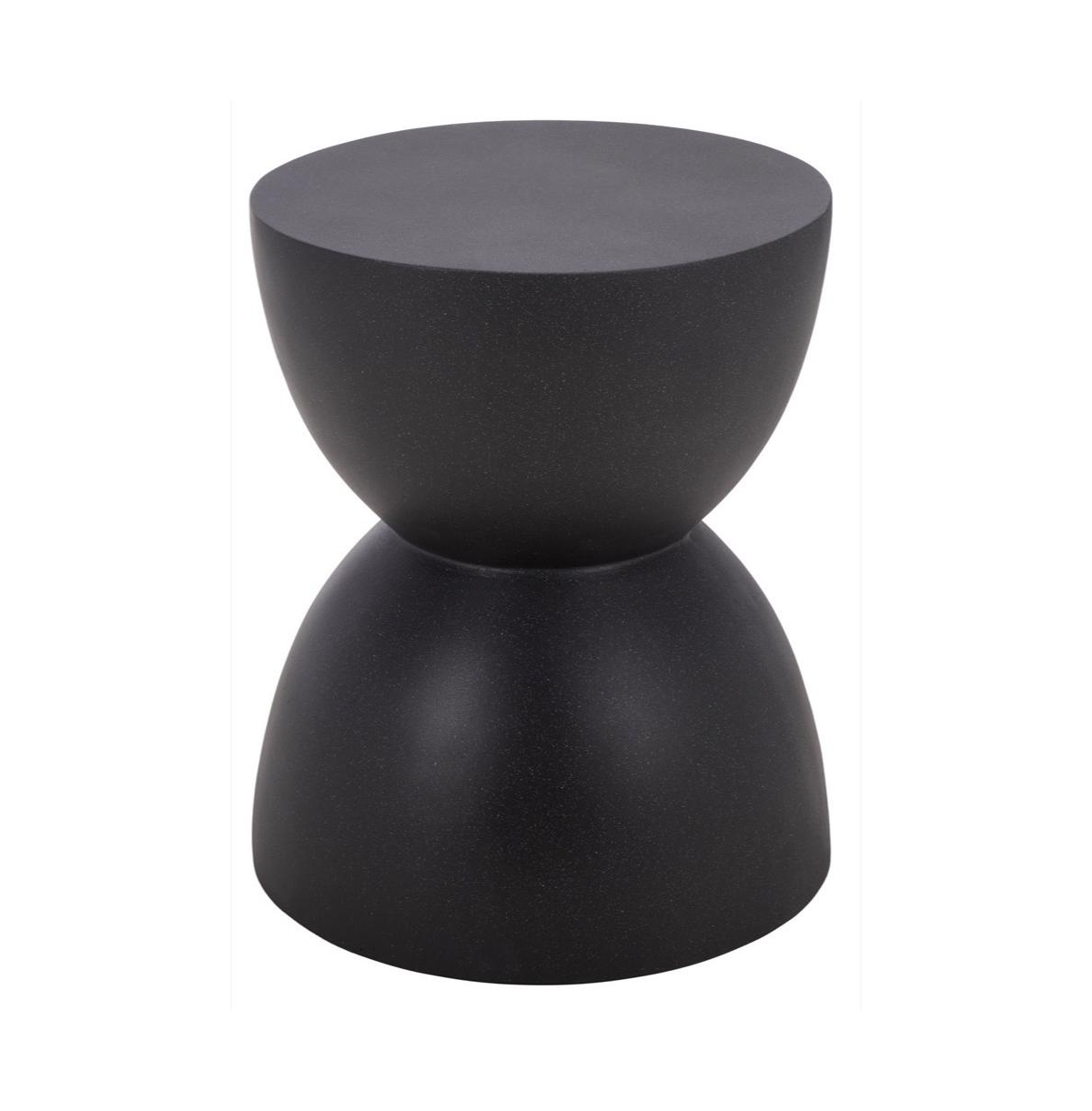 Click here for Safavieh Tina Hourglass Outdoor Accent Table - Bla... prices