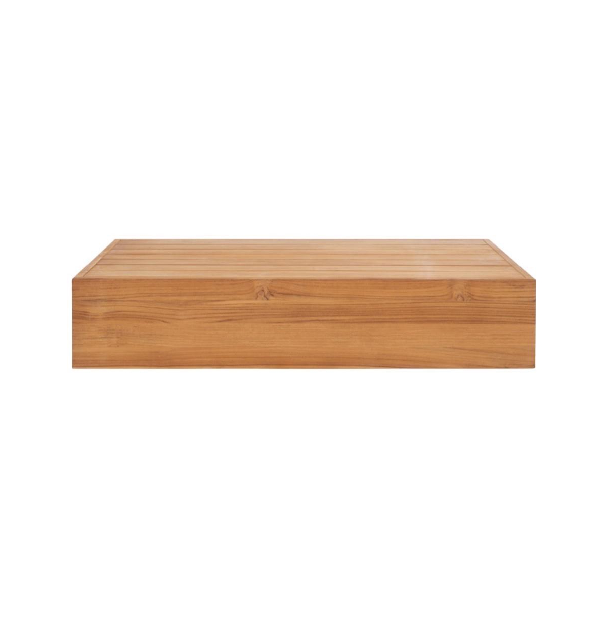 Click here for Safavieh Kauai Brazil Teak Outdoor Coffee Table -... prices