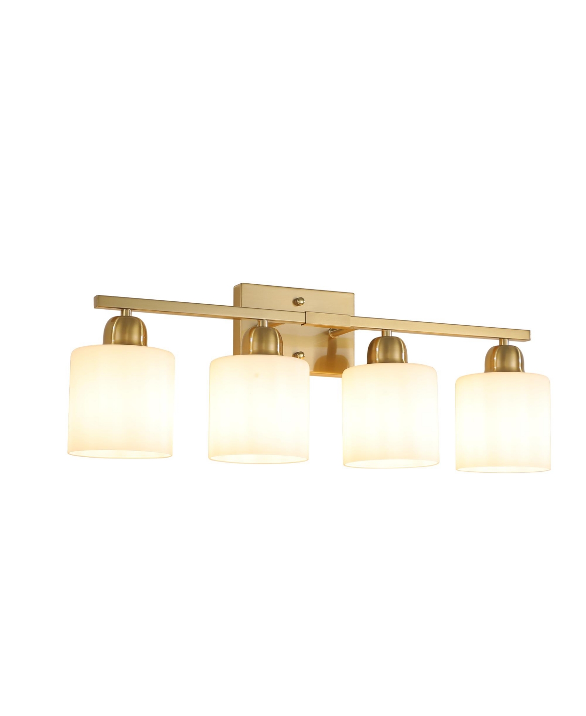 Click here for Busdays 4 Light Gold Modern Bathroom Light Fixture... prices