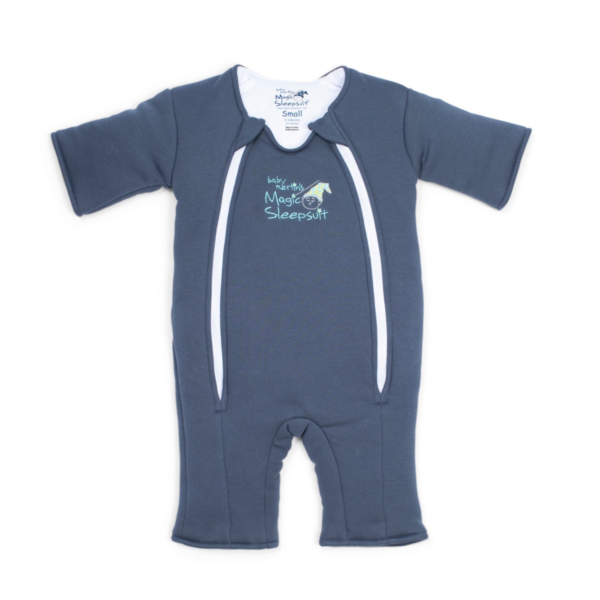Click here for Halo Baby 100 Cotton Magic Sleepsuit - Navy blue prices