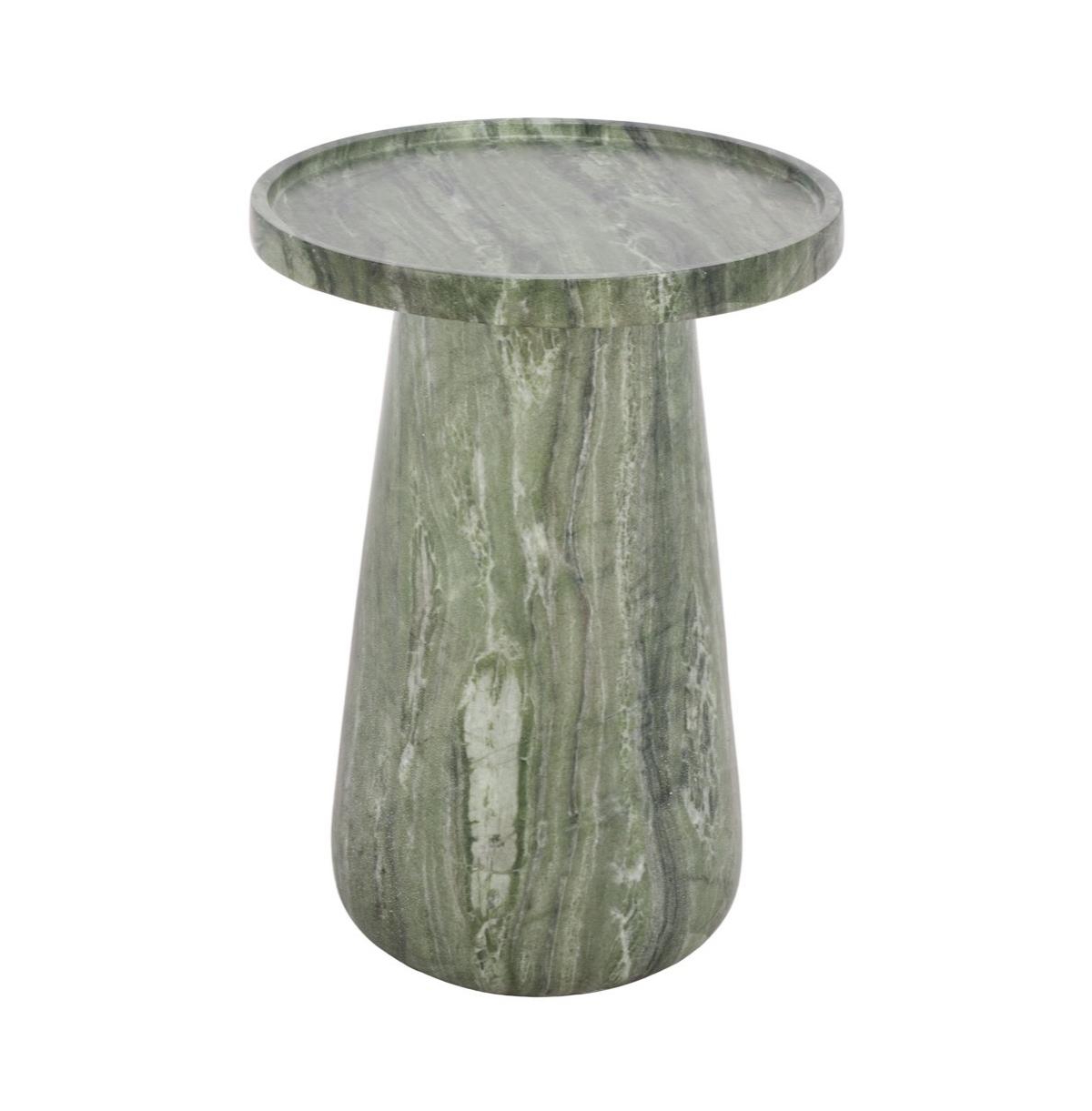 Click here for Safavieh Tina Outdoor Accent Table - Green marble prices