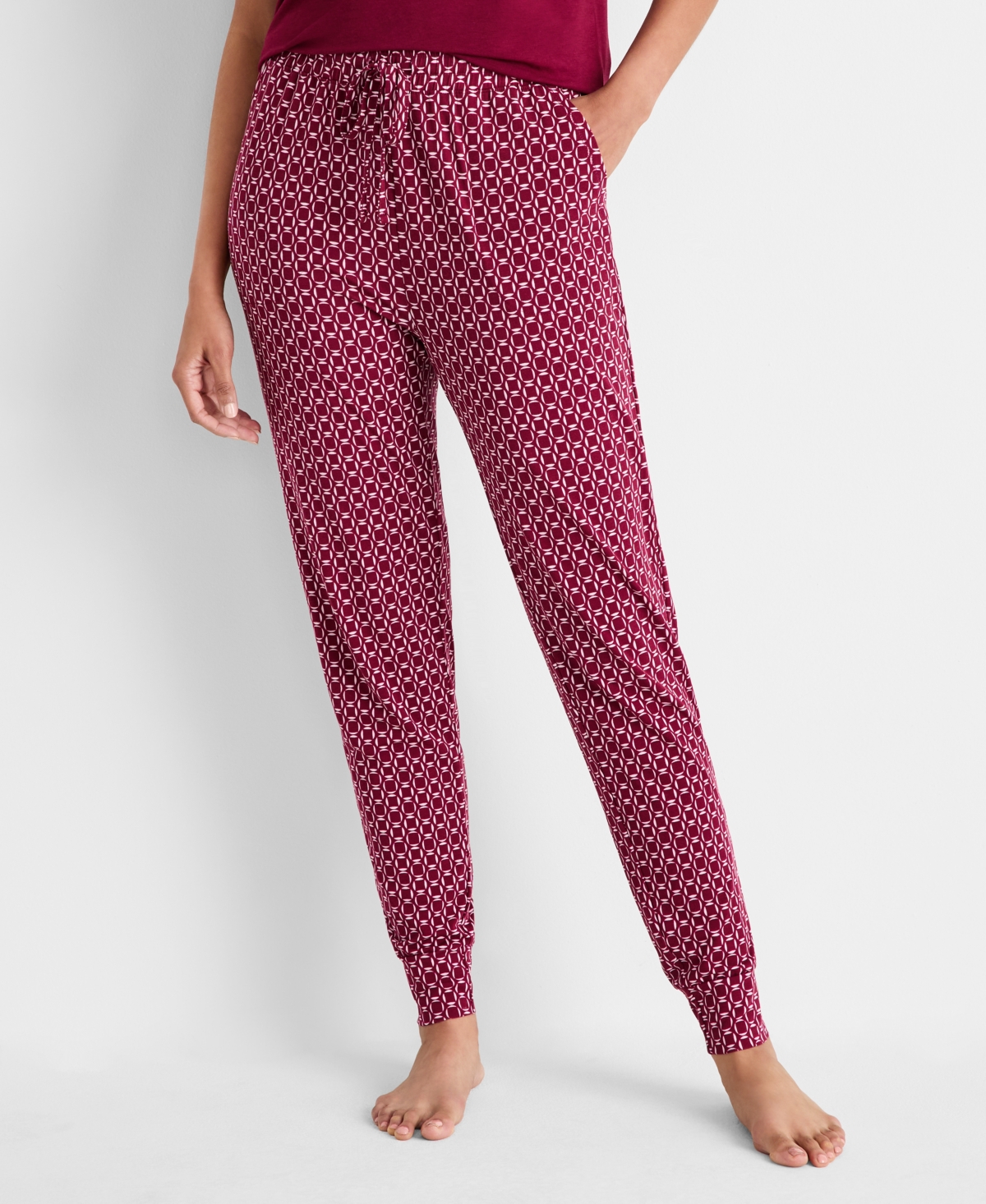 Click here for State of Day Womens Jogger Pajama Pants Xs-3X  Cre... prices