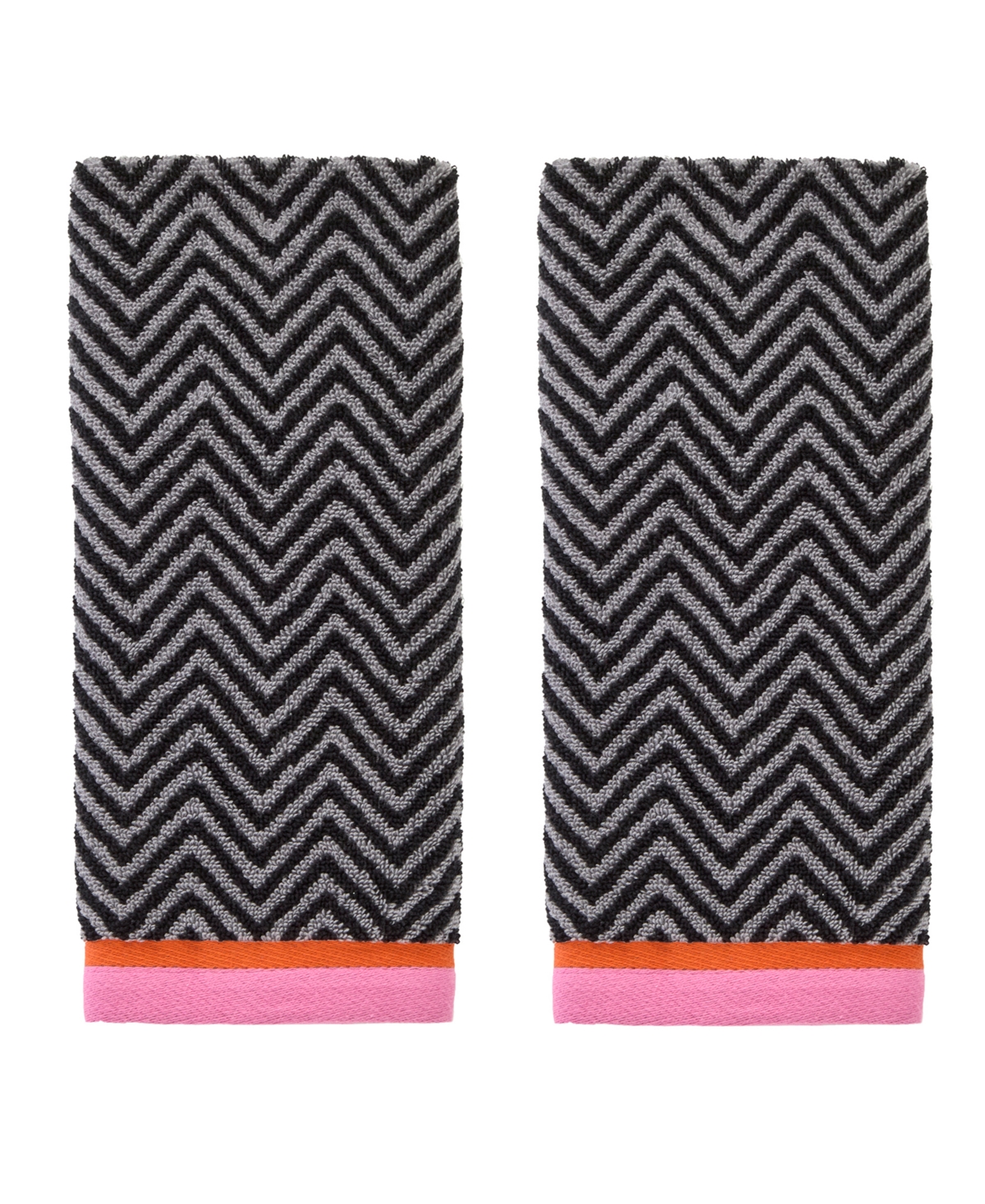 Click here for Skl Home Herringbone Border Jacquard 2-Pc.Hand Tow... prices