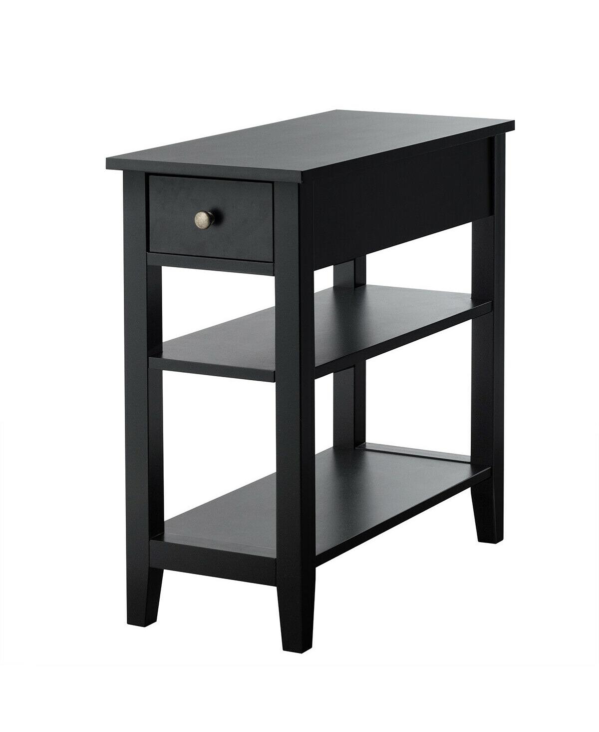 Click here for sumyeg 3-Tier Nightstand Bedside Table Sofa Side w... prices