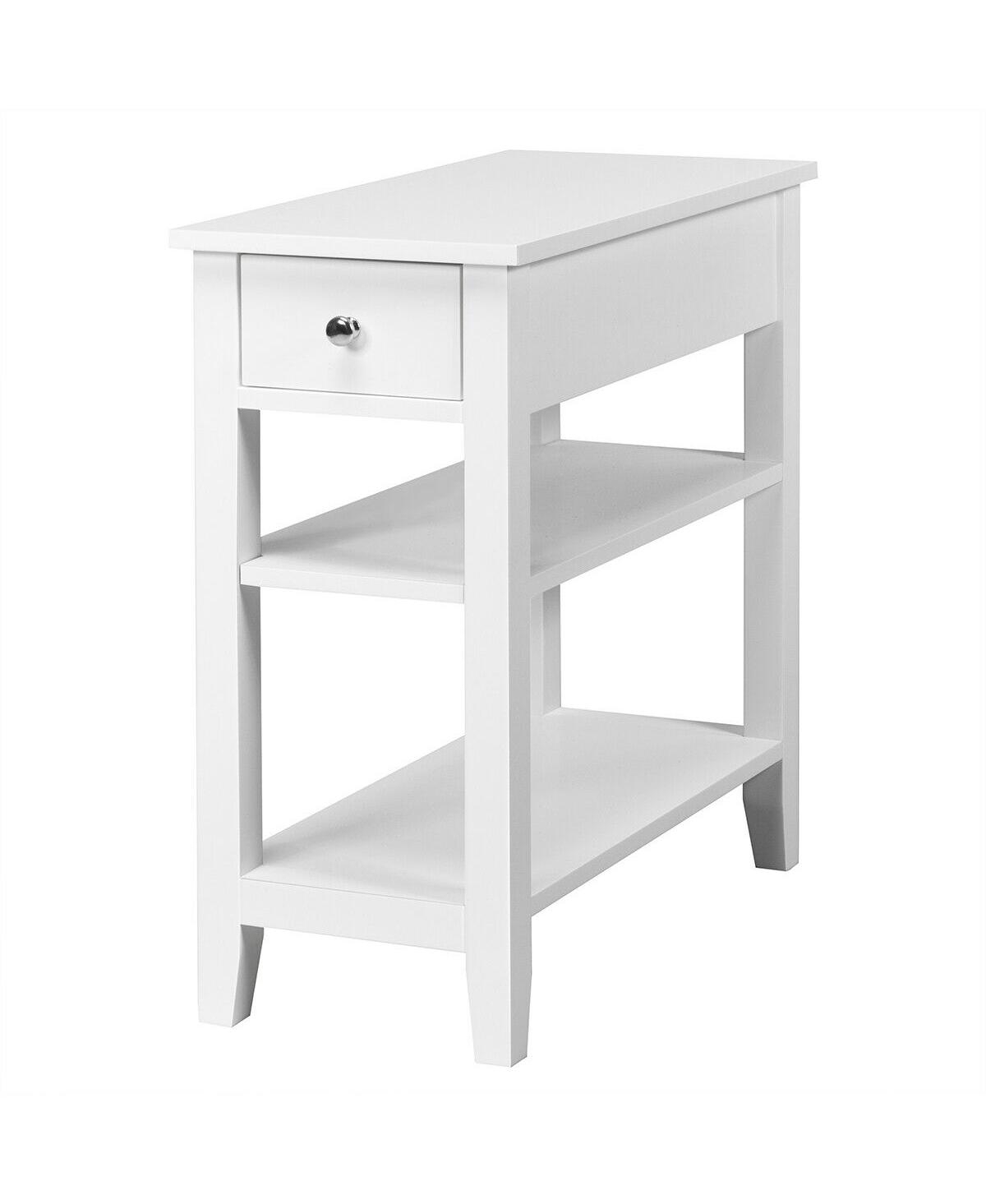 Click here for sumyeg 3-Tier Nightstand Bedside Table Sofa Side w... prices
