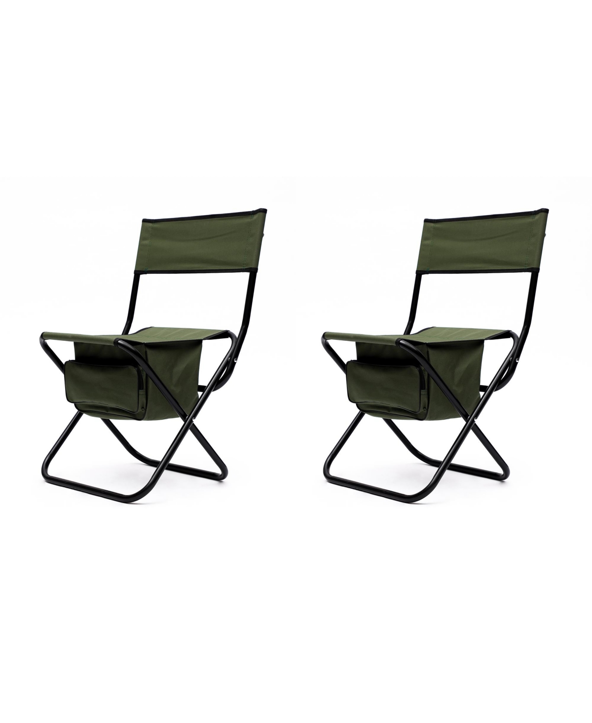 Click here for Clihome 2-Piece Folding Outdoor Chair with Storage... prices