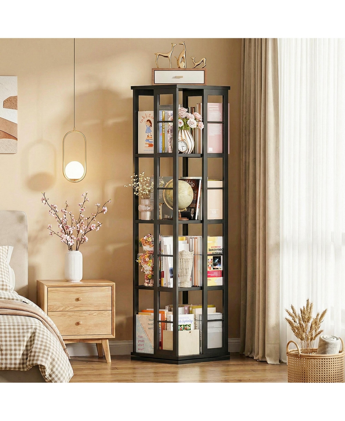 Click here for Aheaplus Corner 4-5 Tiers Display Shelves  Freesta... prices