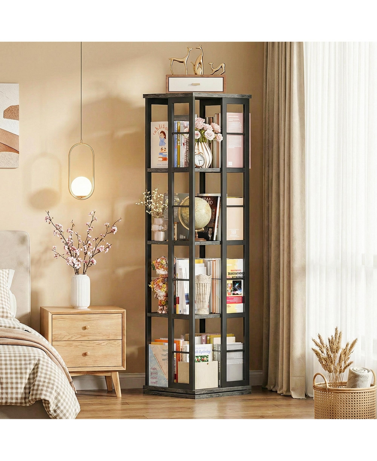 Click here for Aheaplus Corner 4-5 Tiers Display Shelves  Freesta... prices