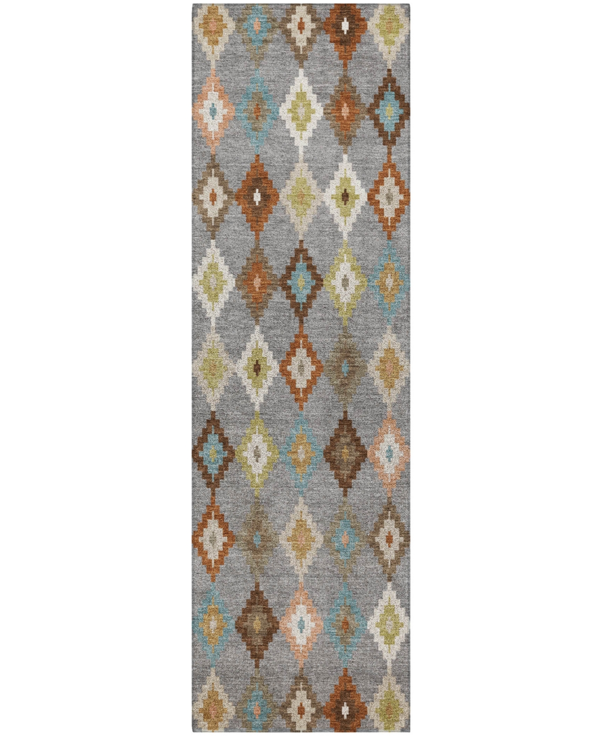 Click here for Dalyn Kenner KN10 23x76 Runner Area Rug - Gray prices