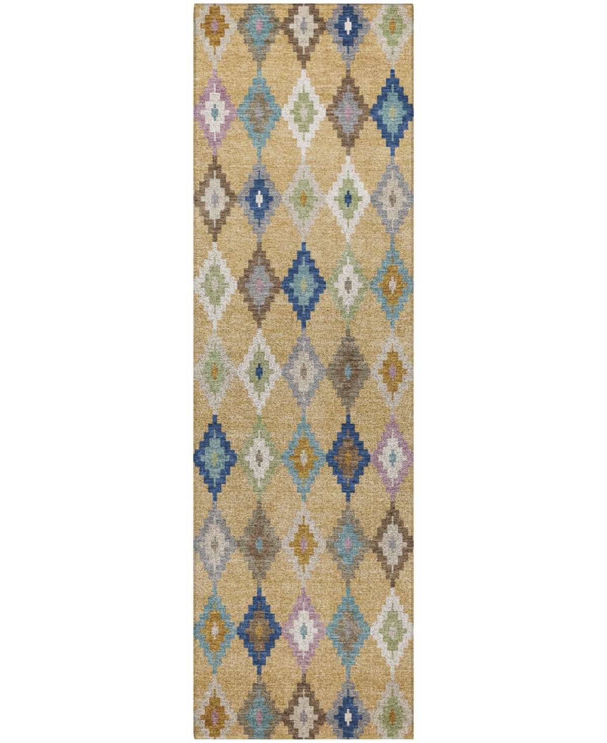 Click here for Dalyn Kenner KN10 23x76 Runner Area Rug - Gold prices