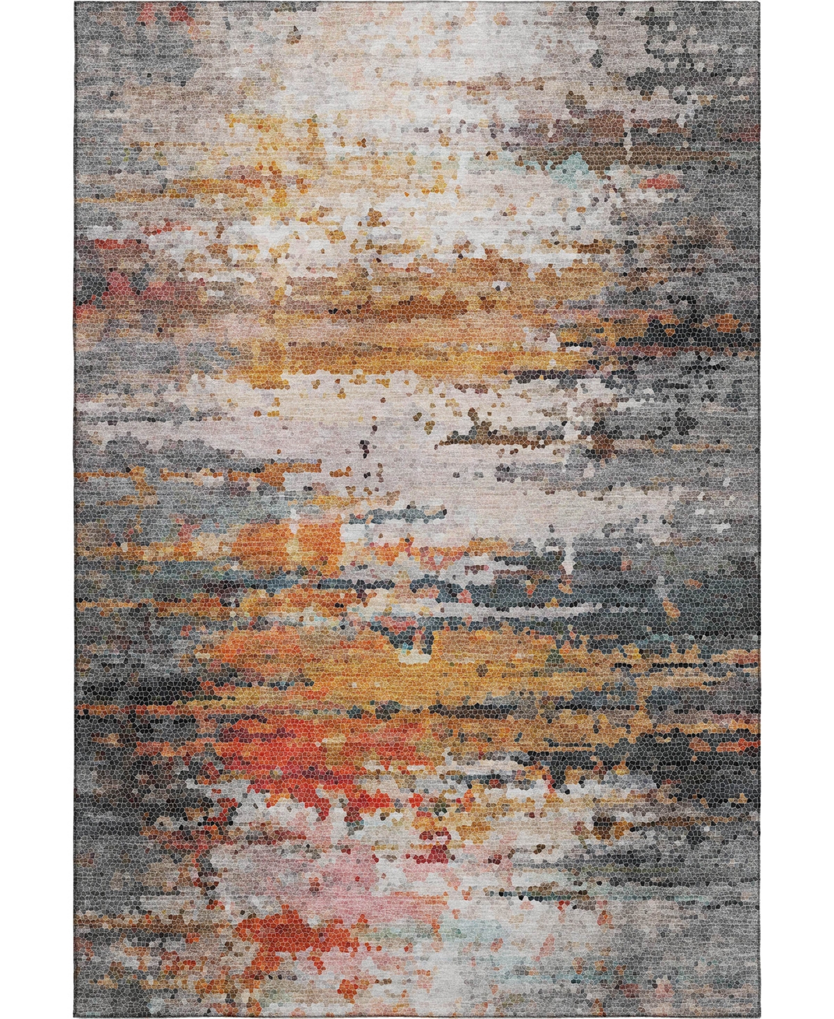 Click here for Dalyn Lumara LM1 5x76 Area Rug - Gray prices