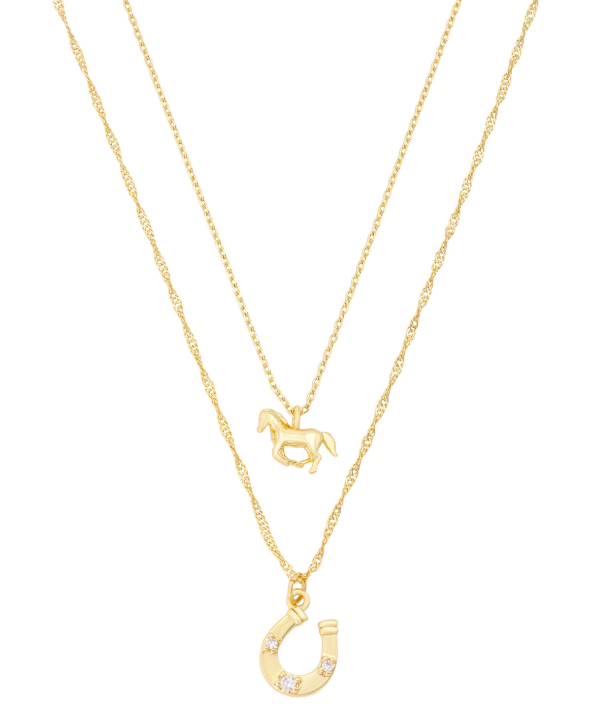 Click here for Unwritten Cubic Zirconia Gold-Tone Plated Western... prices