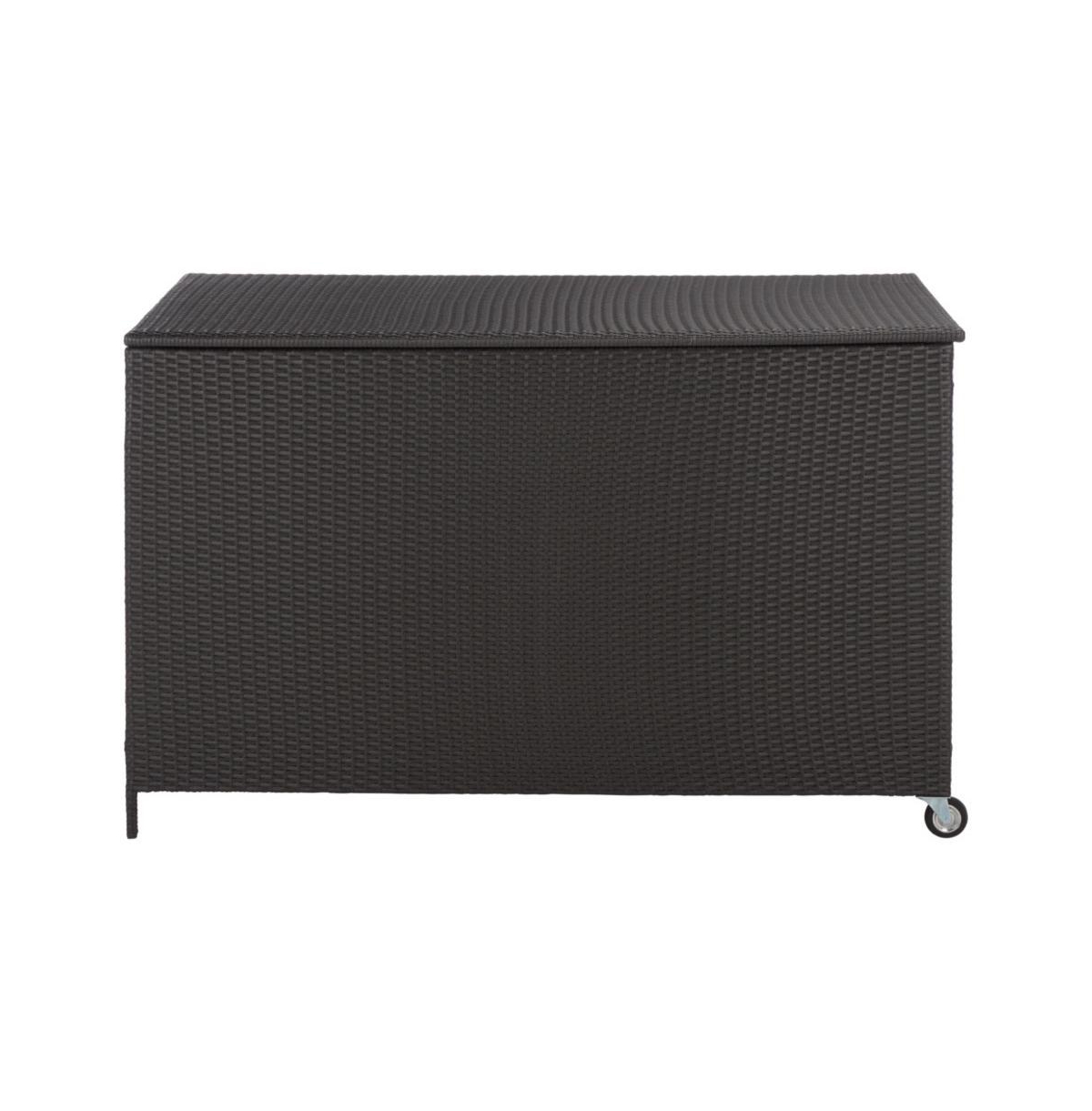 Click here for Safavieh Augusta Home Kent Large Cushion Box - Bla... prices