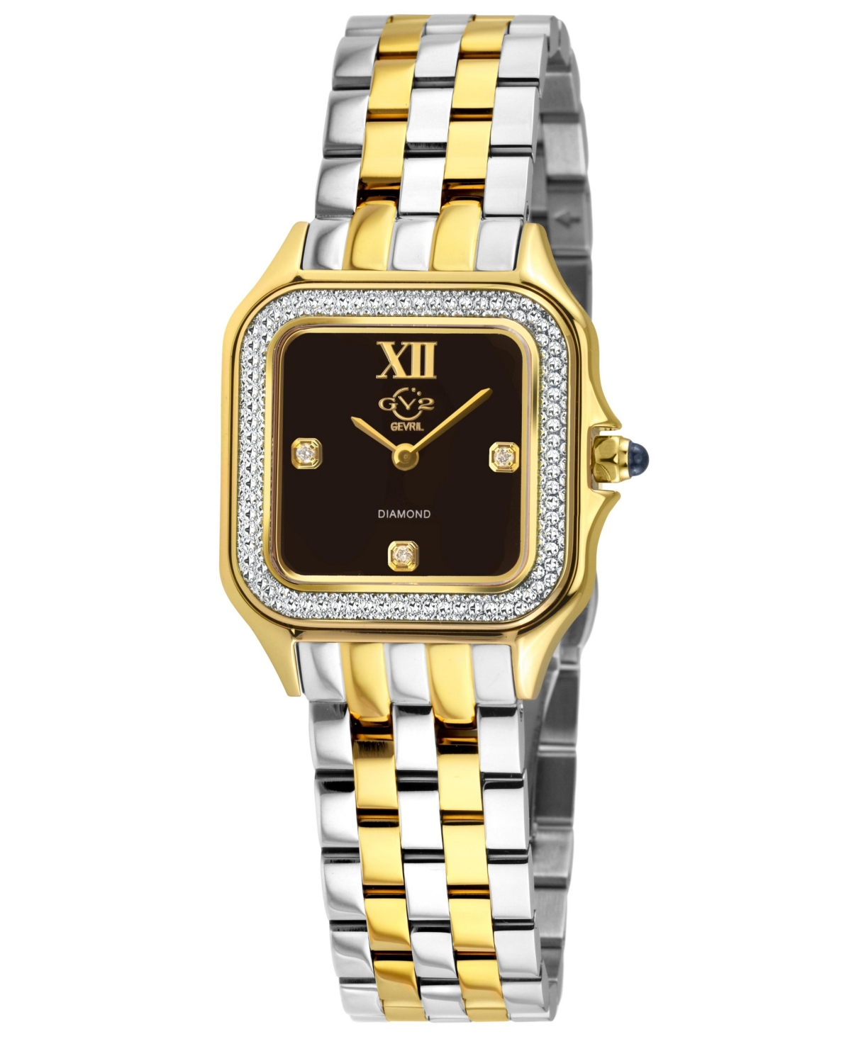 Click here for GV2 by Gevril Womens Milan Swiss Quartz Diamond Tw... prices
