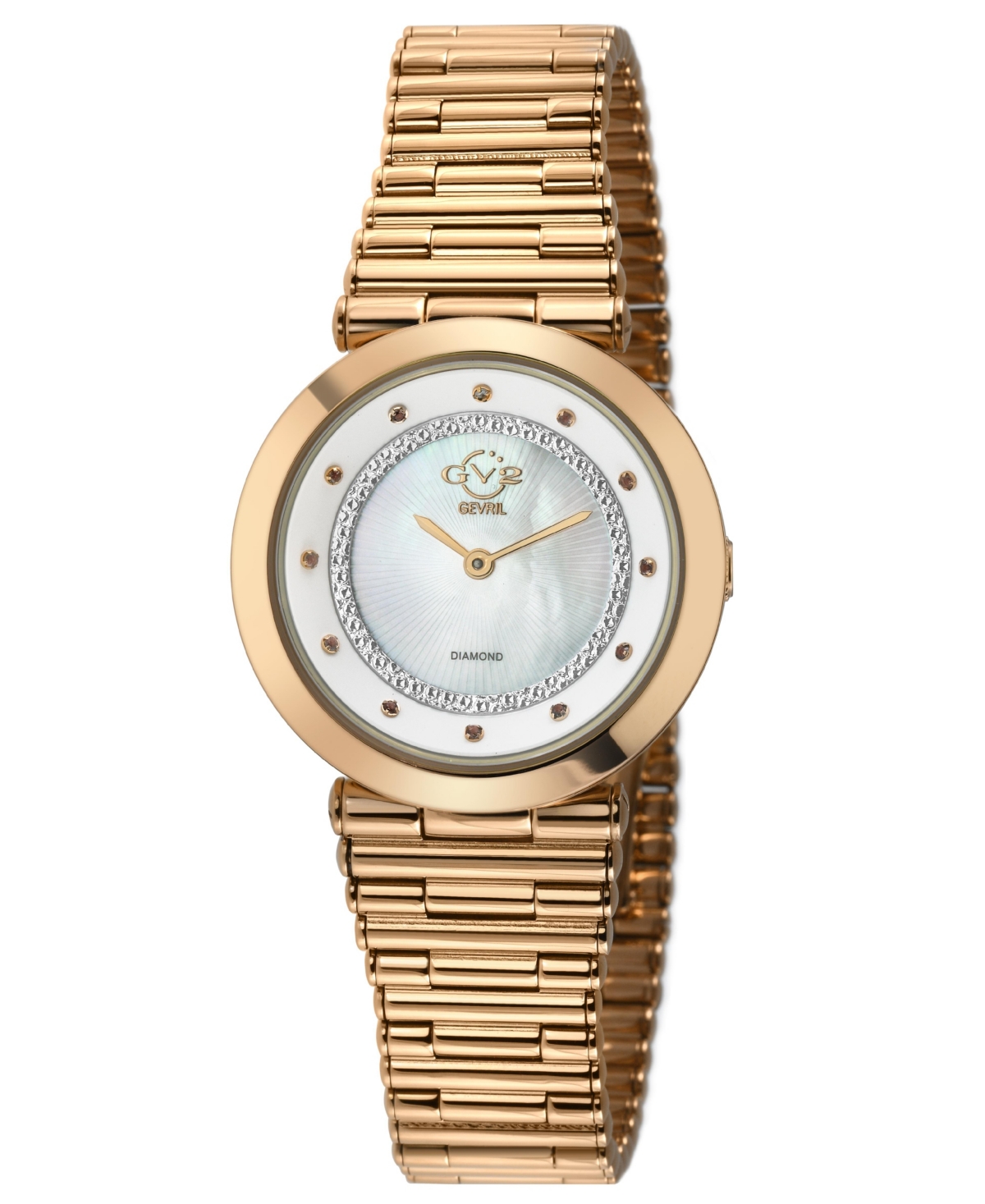 Click here for GV2 by Gevril Womens Burano Swiss Quartz Diamond I... prices