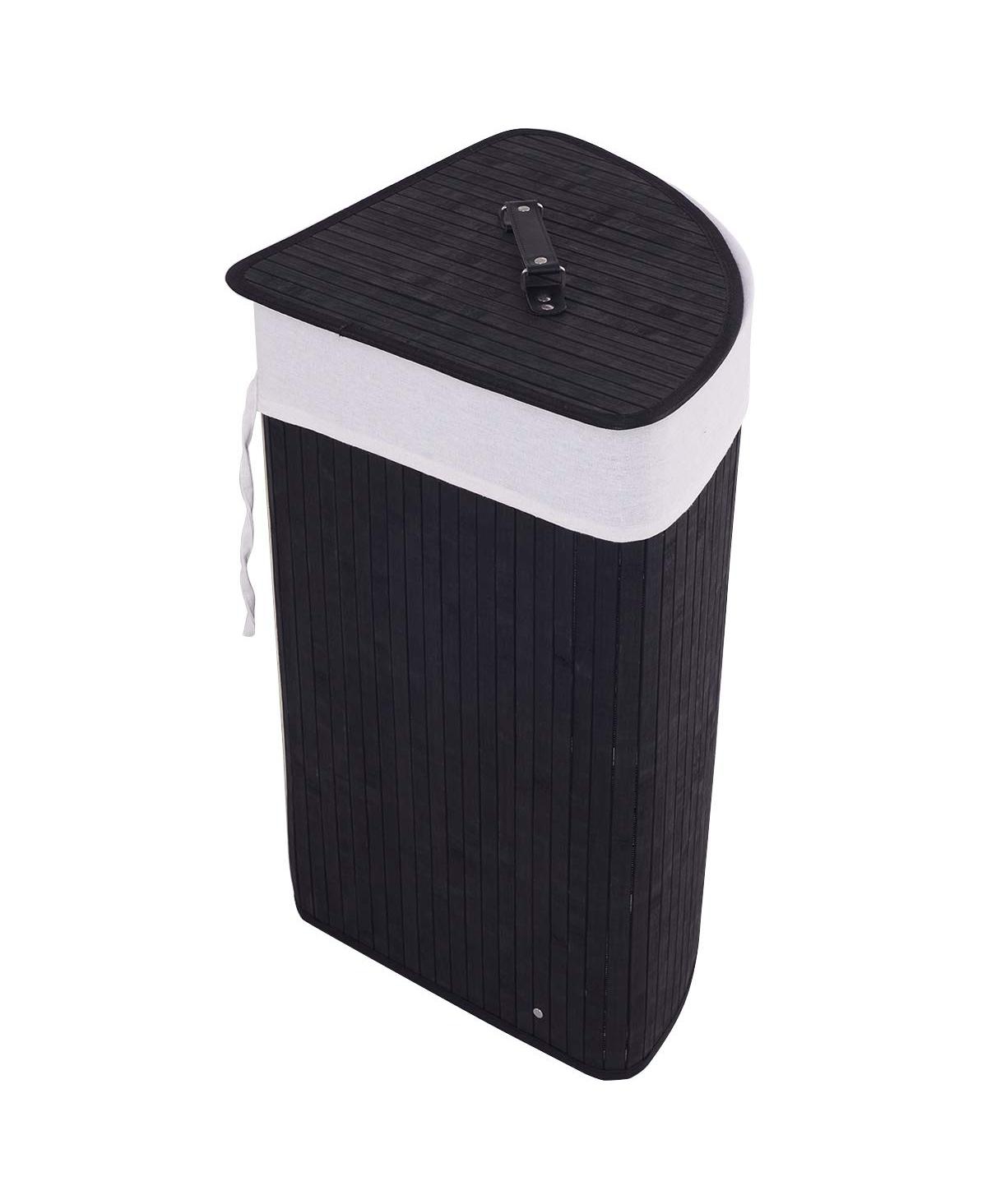 Click here for Ecooso Bamboo Laundry Hamper Basket with Lid and R... prices