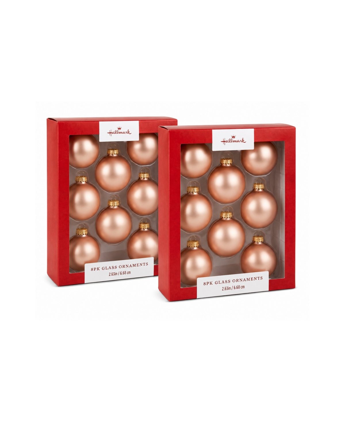 Click here for Hallmark Holiday 16-Piece Velvet Glass Ball Orname... prices