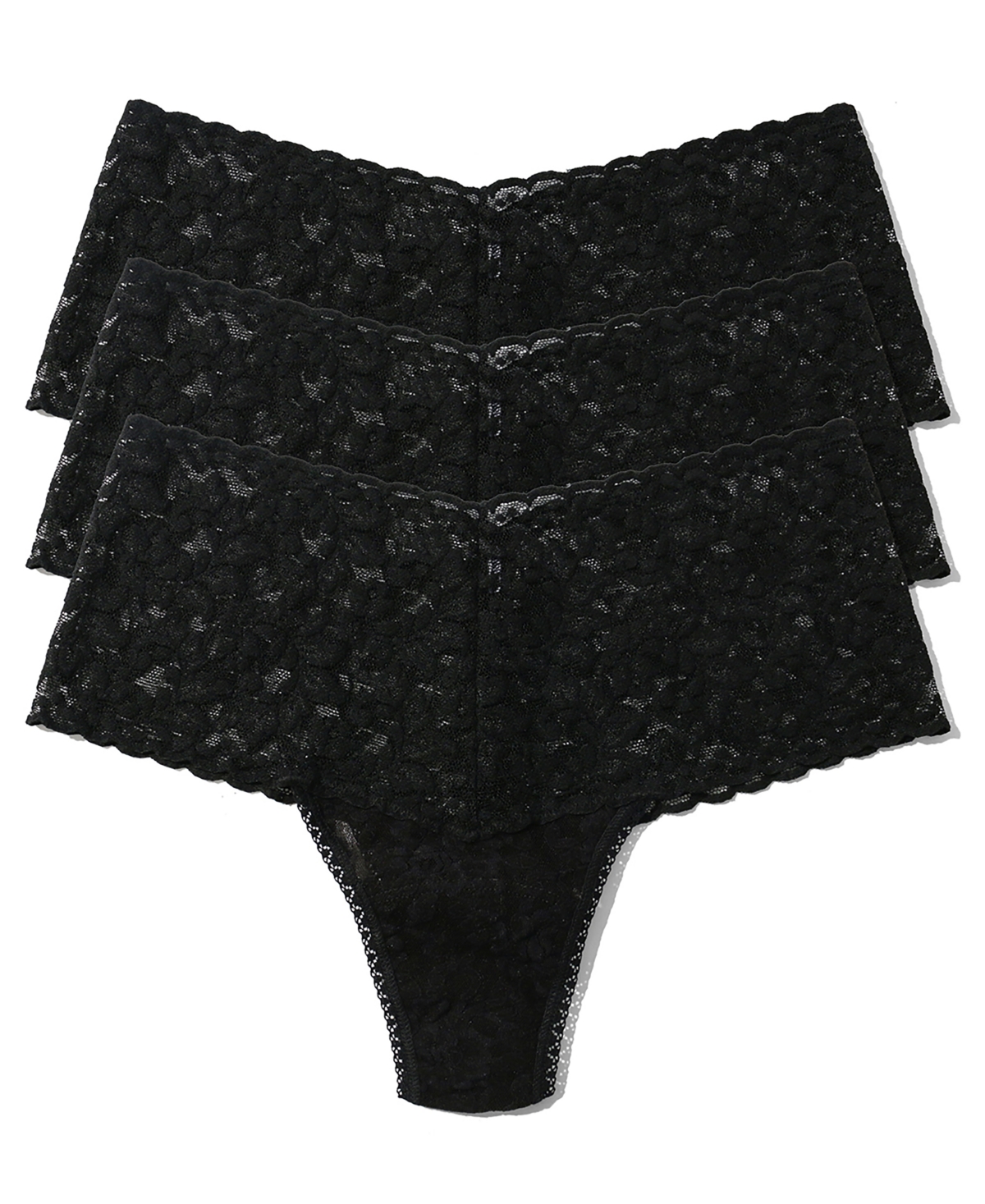 Click here for Hanky Panky Womens Retro Lace High-Rise Panty - Bl... prices