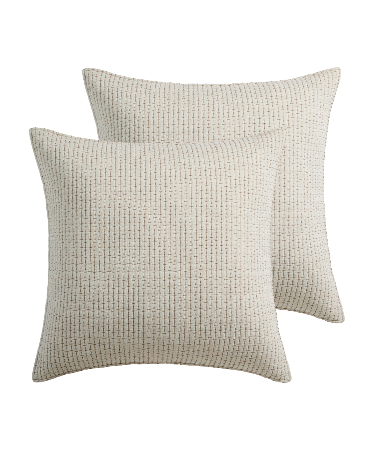 Click here for Levtex Home Pick-Stitch Artisan Cotton 2-Piece Sha... prices