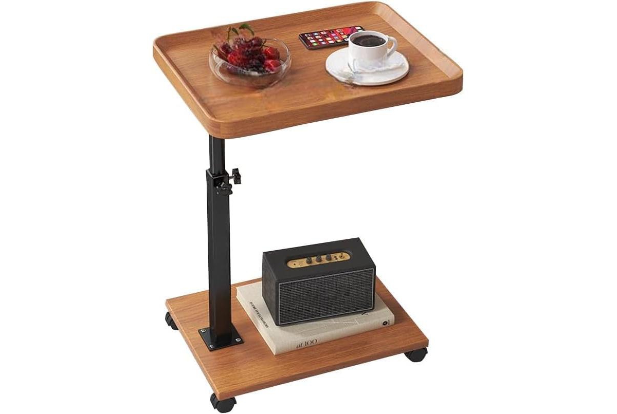 Click here for gaomon C-Shaped Adjustable Height End Table  360de... prices