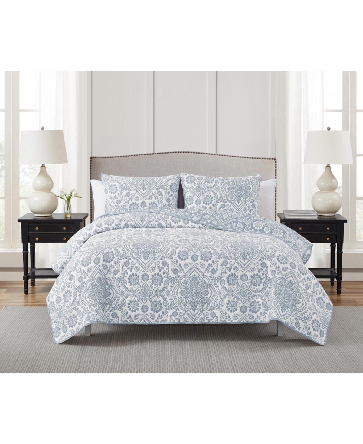 Click here for Cedar Court All-Season Soft Woven Matelasse Jacqua... prices