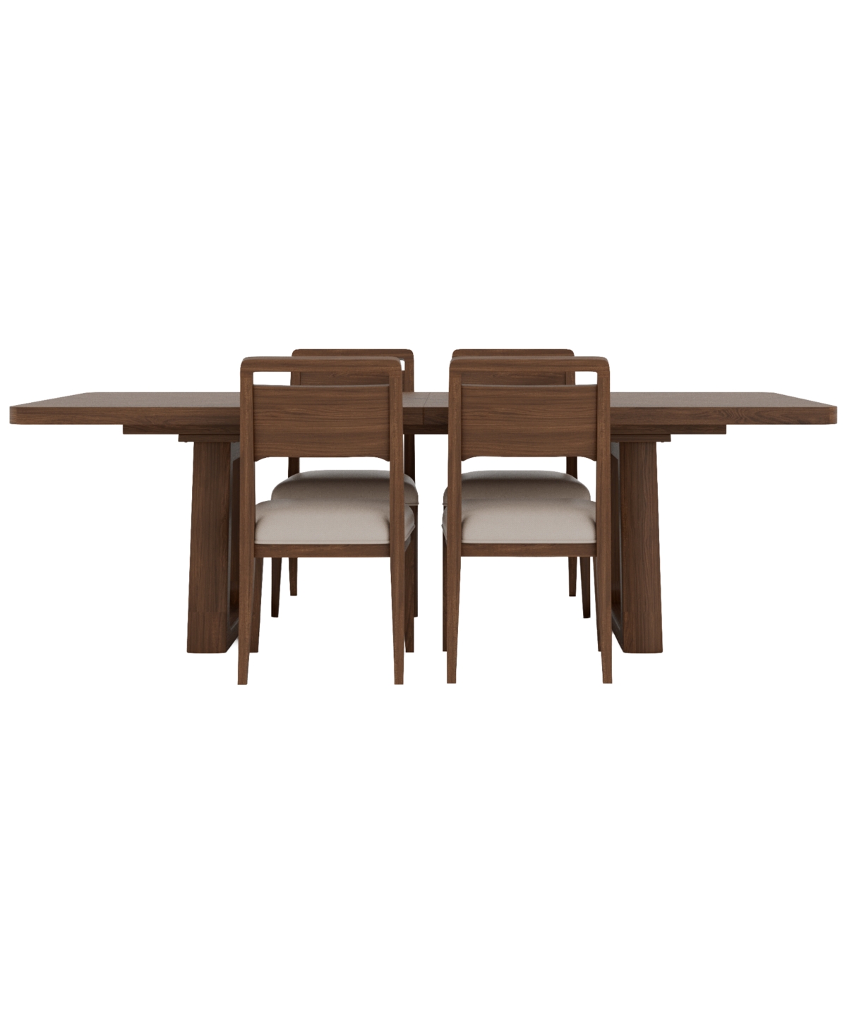 Click here for Amelie Rectangular 5-Piece Wood Dining Set (Table... prices