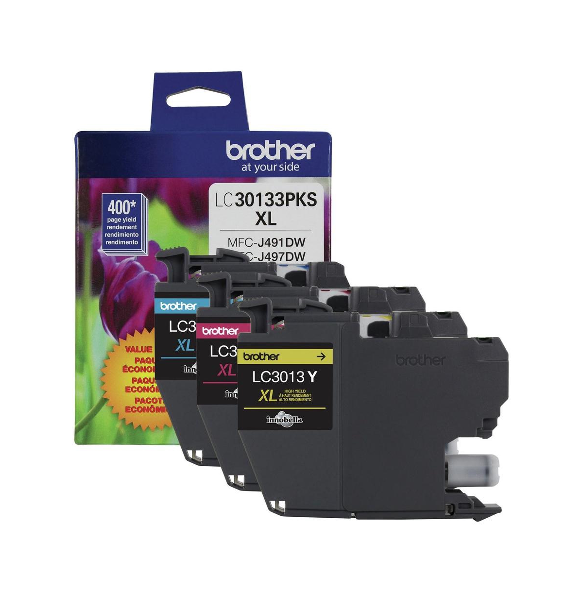 Click here for Brother LC30133PKS 400 Page-Yield High-Yield Ink (... prices