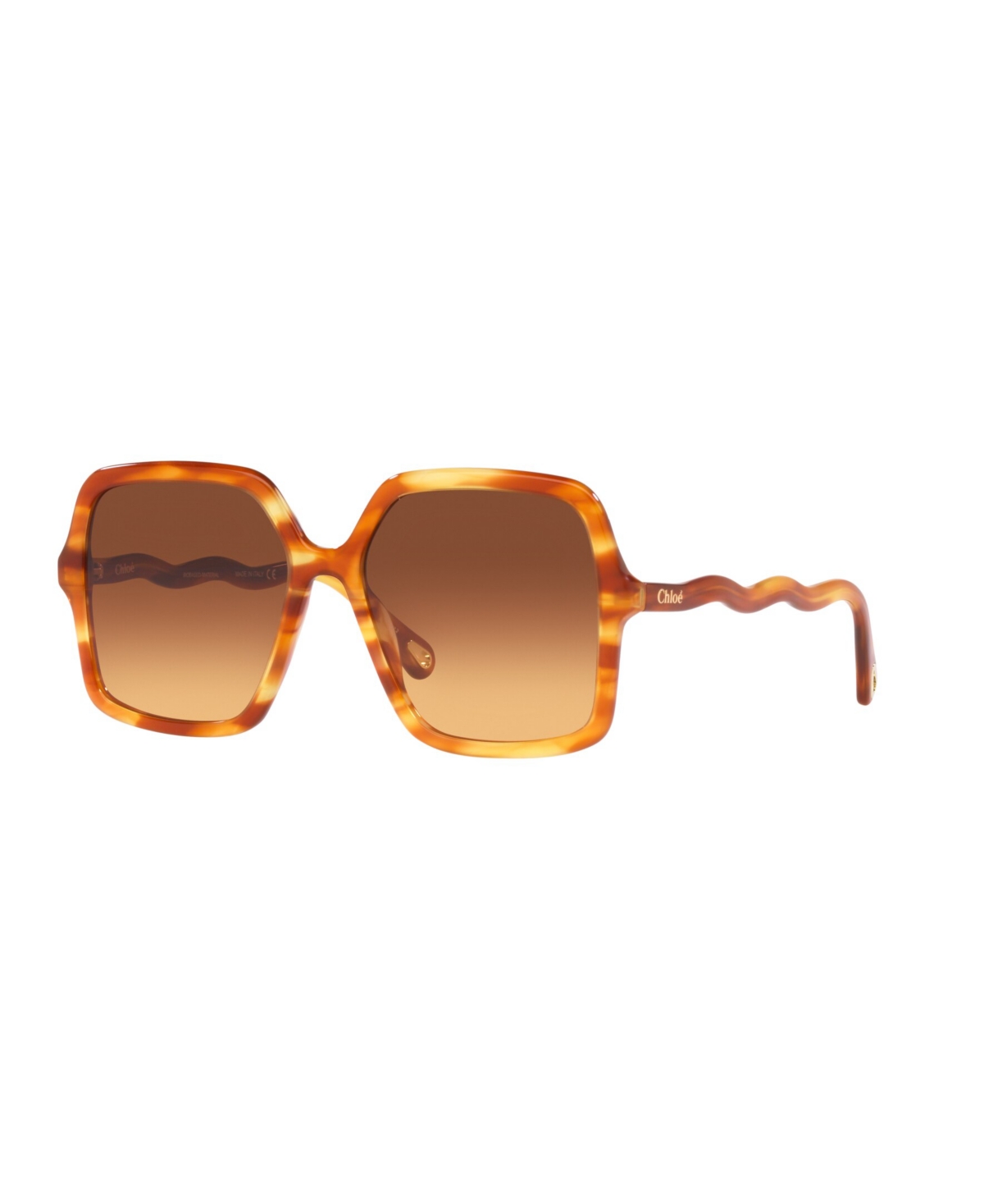 Click here for Chloe Unisex Square Sunglasses  CH0086S 6N000418 -... prices
