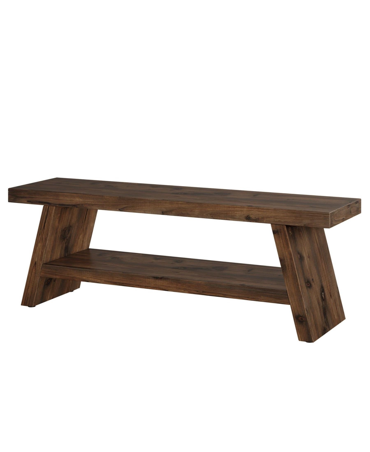 Click here for Slickblue Entryway Shoe Bench with 2-Tier Wooden S... prices