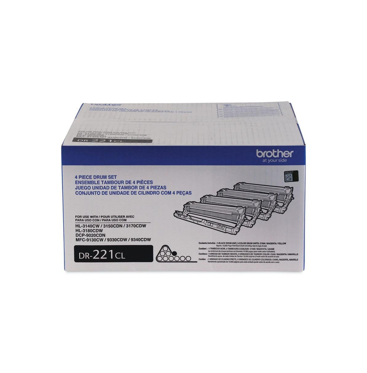 Click here for Brother DR221CL Color Laser Drum Unit Set - Black;... prices