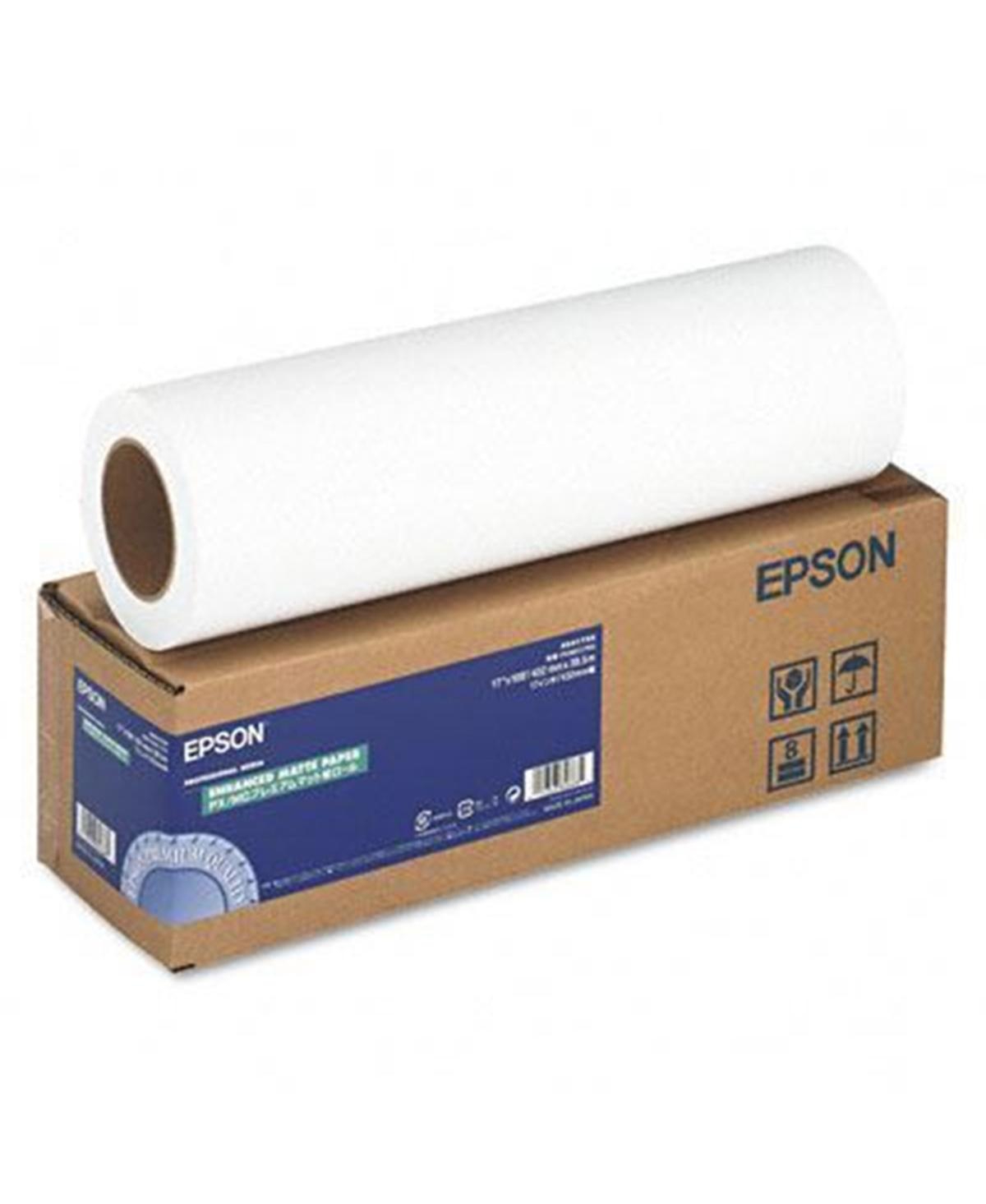 Click here for Epson Enhanced Matte Papper 17X100 Roll prices