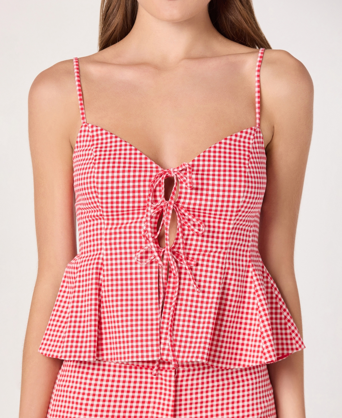Click here for Astr the Label Womens Alma Sweetheart Neck Sleevel... prices