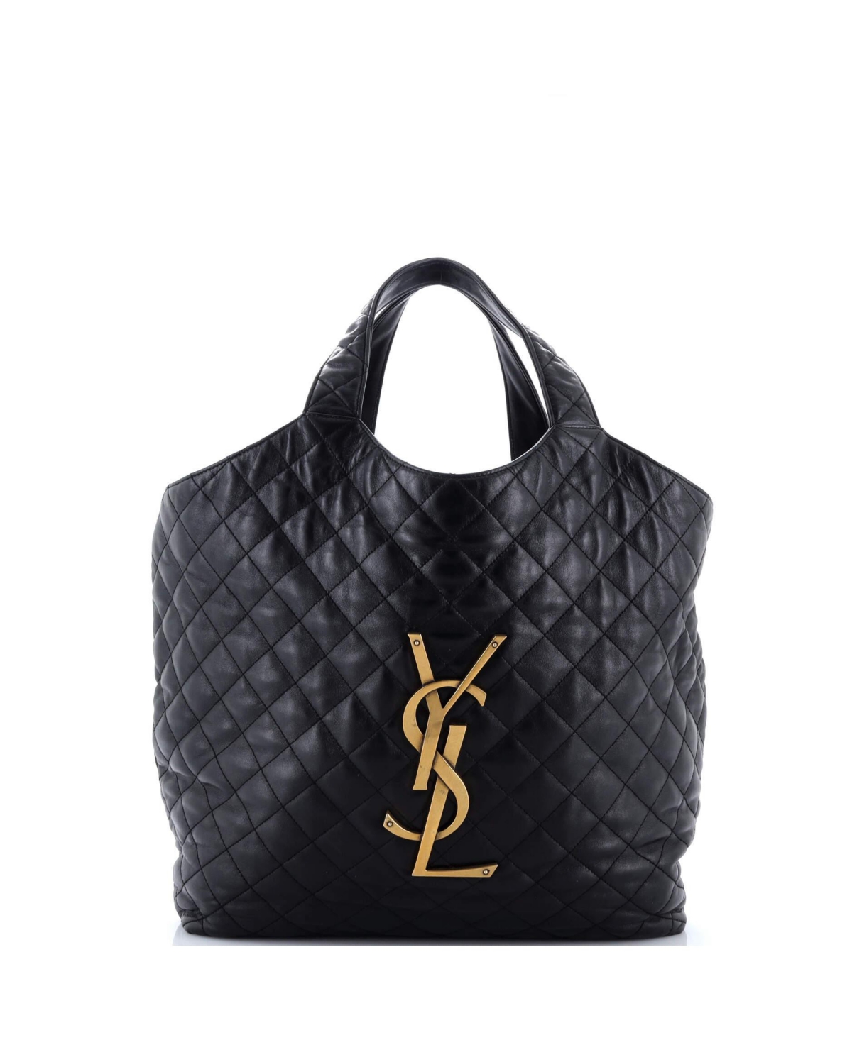 Click here for Pre-Owned Saint Laurent Maxi Icare Shopping Tote Q... prices